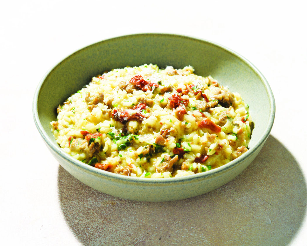 CRAVE: This sausage and sun-dried tomato risotto doesn’t require all ...